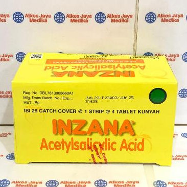 Jual Inzana Box Isi 25 Strip @4 Tablet - Obat Demam Anak | Shopee Indonesia