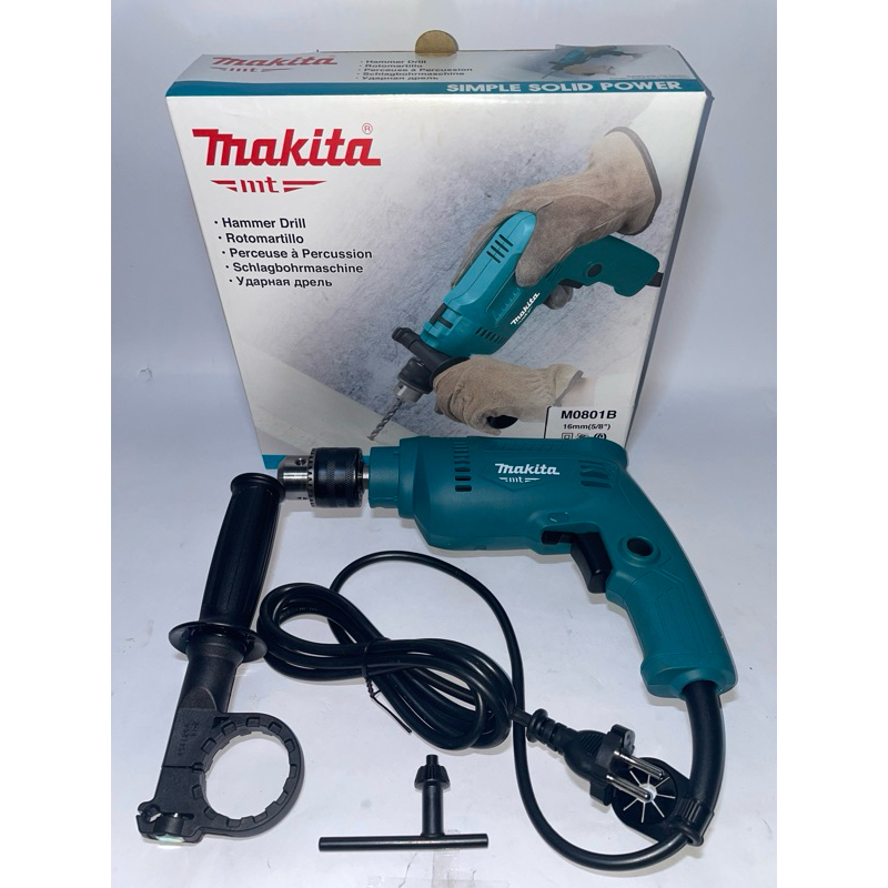 Jual mesin bor listrik M0801 13mm makita / makita M0801B mesin bor ...