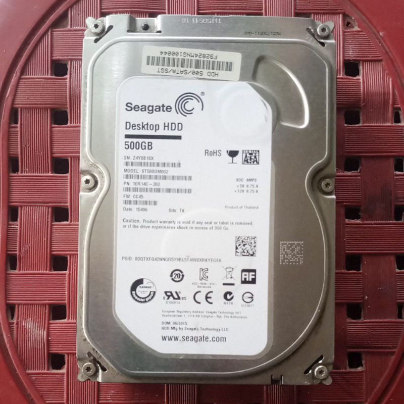 Jual HDD PC 500 Gb 100% - Harddisk Komputer 500 Gb 100% All Merk ...