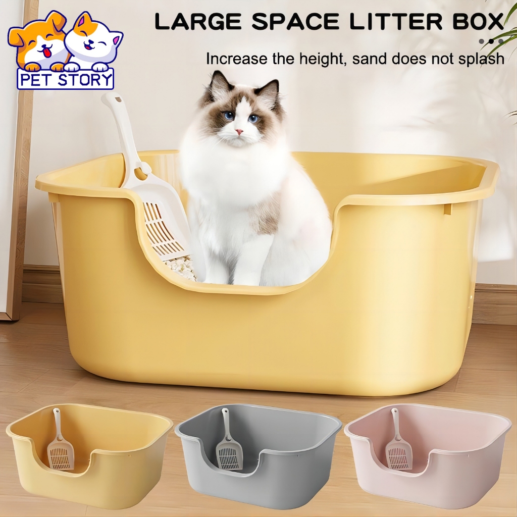 Jual Bak Pasir Kucing Pet Litter Box Kucing Anabul Jumbo Tempat Pup ...