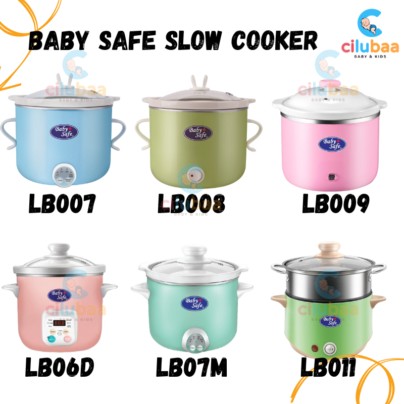 Jual BABY SAFE Slow Cooker BabySafe Digital Food Maker Peralatan MPASI ...