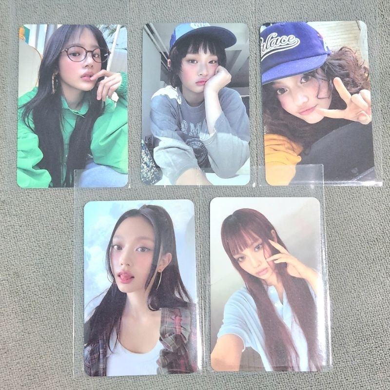 Jual [Haerin / Hanni / Hyein / Danielle /Minji / Group ver.] NewJeans Photocard - Official from ...