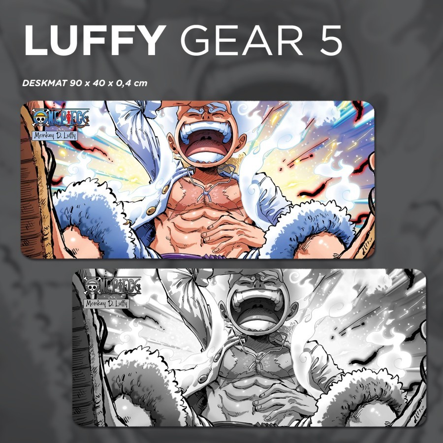 Jual ONE PIECE LUFFY GEAR 5 DESKMAT MOUSEPAD MOUSE PAD DESK MAT 90 X 40 ...