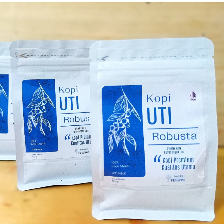 Jual Kopi Uti Java Robusta Pegunungan Ijen - 100% Murni, Halus & Aromatik, 100g | Shopee Indonesia