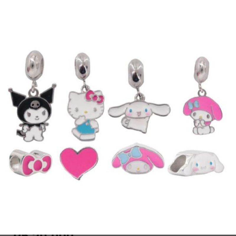 Jual Gelang Sanrio Characters Figures Alfamart Pandora KUROMI MY MELODY ...