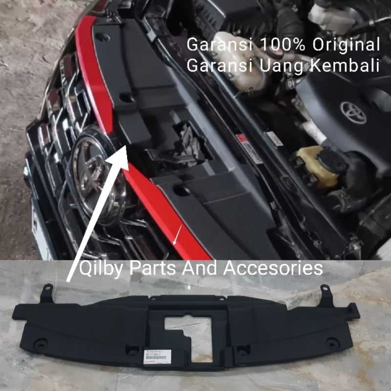 Jual Retainer Rad Grill | Cover Atas Grill Radiator Fortuner VRZ GR ...