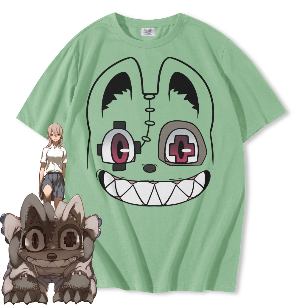 Jual Kaos Gleipnir The Mascot Face Anime Manga Otaku Wibu Unisex ...