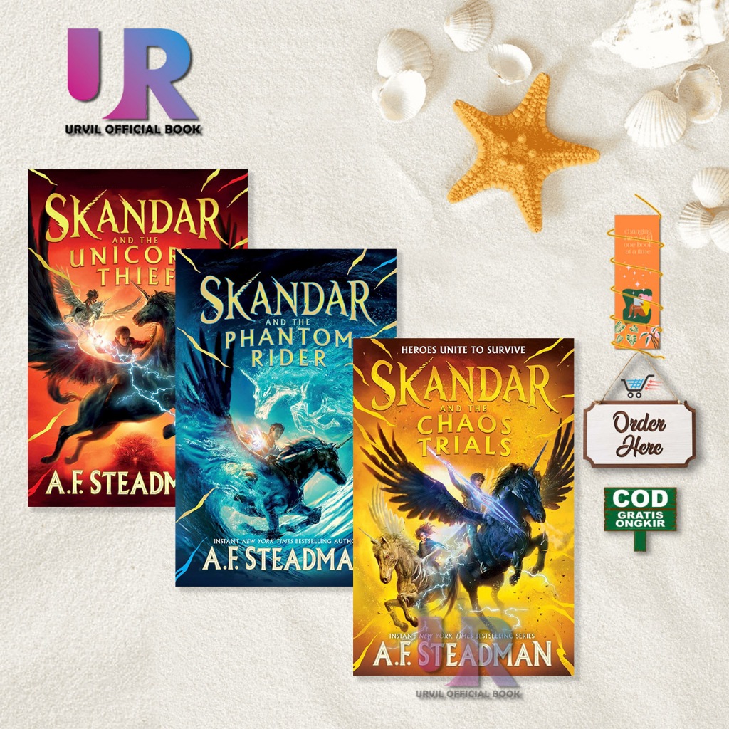 Jual Skandar And The Unicorn Thief Skandar And The Phantom Rider