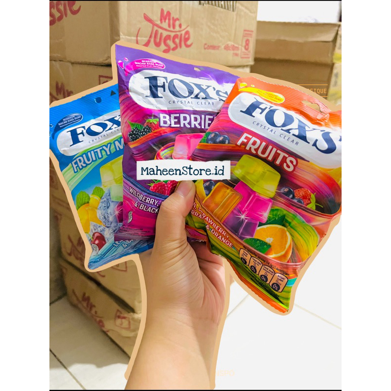 Jual Permen Fox Crystal 90 Gr x 24 Pcs | Shopee Indonesia