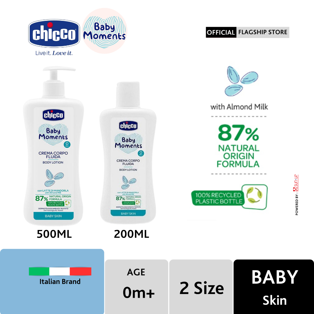 Jual Chicco Baby Moments Body Lotion Baby Skin / Baby Lotion & Cream ...