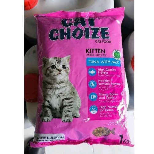 Jual Cat Choize Cat Food Makanan Kucing Anakan atau Anabul 1KG | Shopee ...