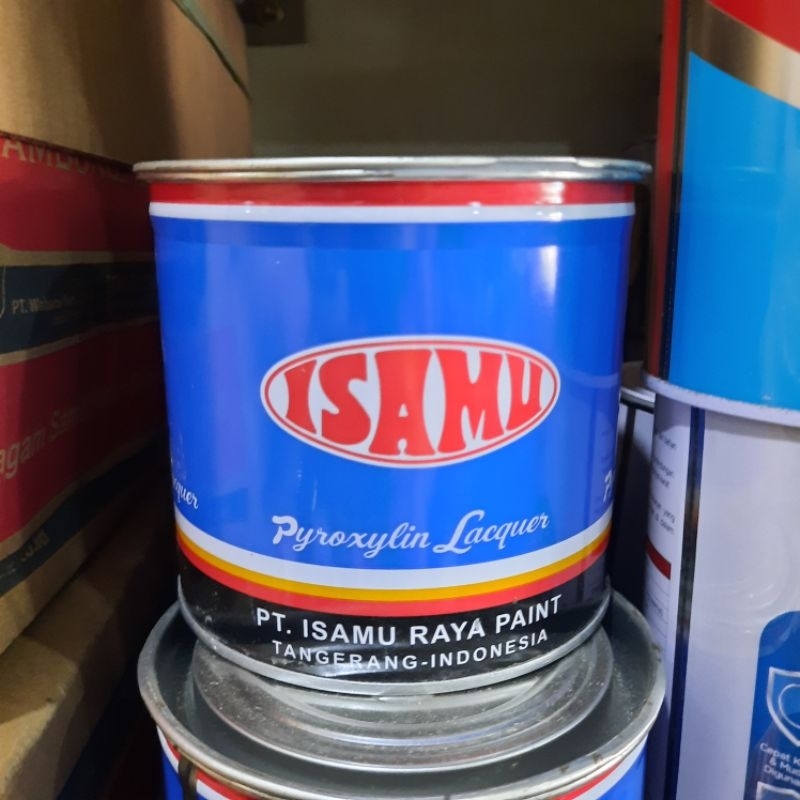 Jual Dempul Besu Merk ISAMU 1 kg / Pyroxylin Lacquer Isamoo 1kg ...