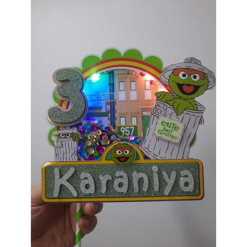 Jual Cake Toppers 3D dan Lampu LED/Dekorasi ulang tahun anak tema ...