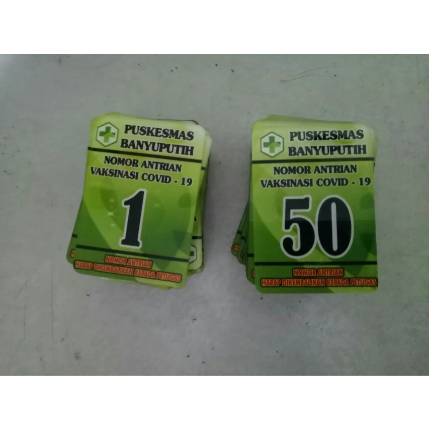 Jual Akrilik acrylic nomor antrian FREE DESIGN BEBAS CUSTOM LASER ...
