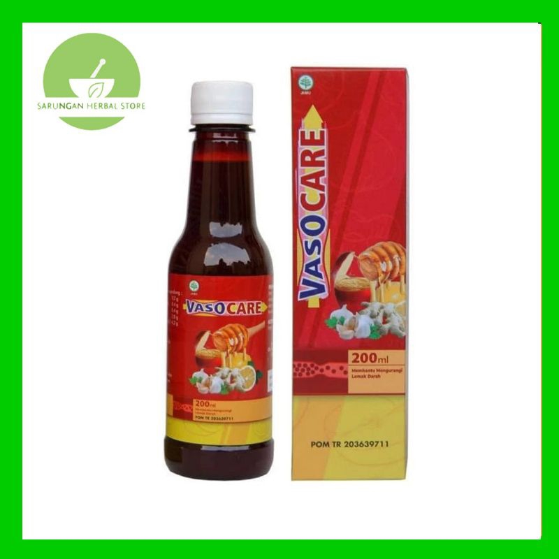 Jual Vasocare 200ml (Obat Kolesterol, Jantung, Stroke & Pembersih ...