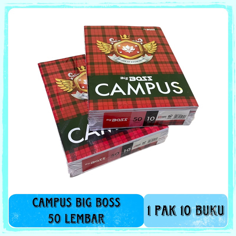 Jual Buku Tulis Campus Big Boss 50 lembar | Shopee Indonesia