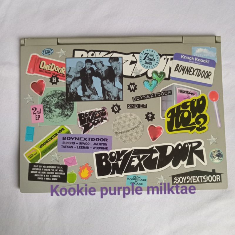 Jual READY Album jaehyun boynextdoor sticker versi with pob official | Shopee Indonesia