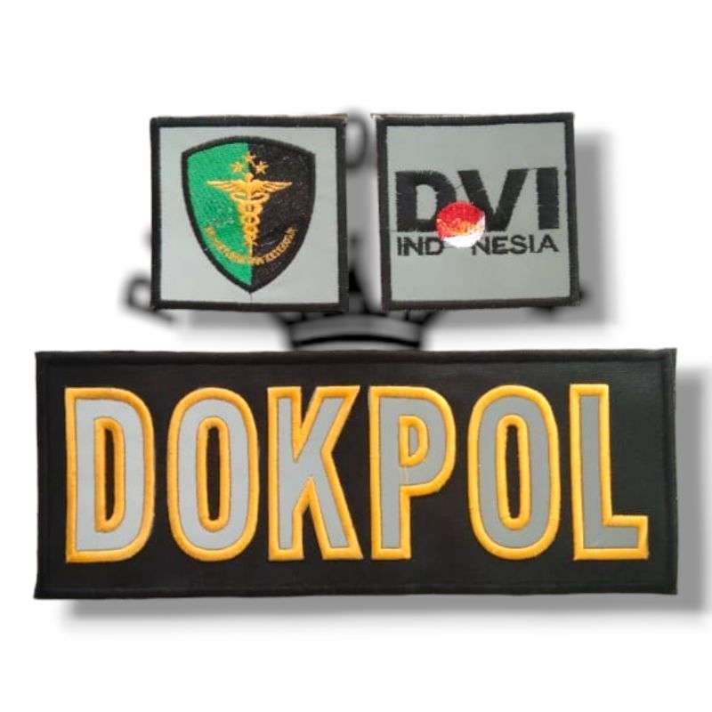 Jual Logo Bordir DOKPOL Satu Set Perekat | Shopee Indonesia
