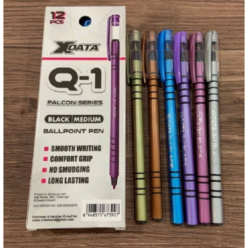 Jual ( 1 Pcs ) Ballpoint X Data Q1 Pulpen Lilin | Shopee Indonesia