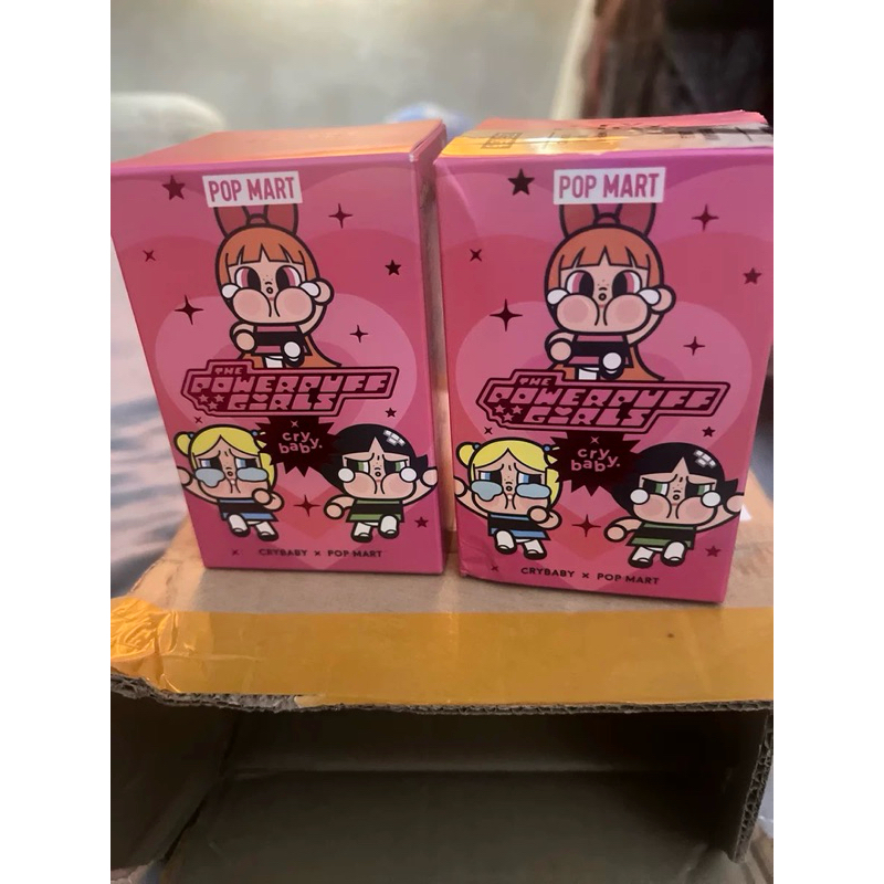 Jual (PO; FULL PAYMENT)POPMART LABUBU POWERPUFF GIRLS CRY BABY | Shopee ...