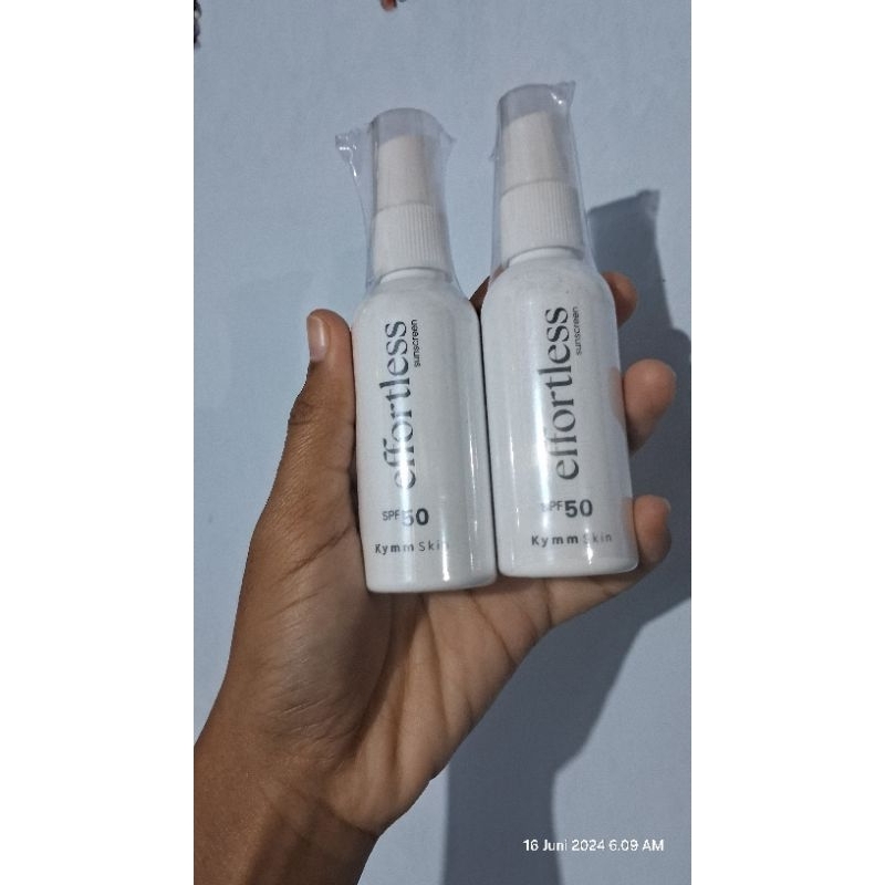 Jual Kymm Dkin Effortless Sunscreen SPF 50 60 ml | Shopee Indonesia