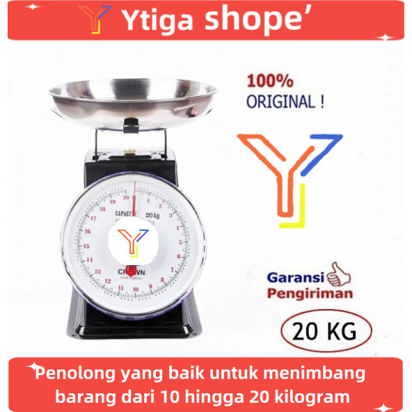Jual TIMBANGAN BUAH DAGANG LAUNDRY DAGING ANALOG MANUAL 5KG 10KG 15KG 20KG | Shopee Indonesia