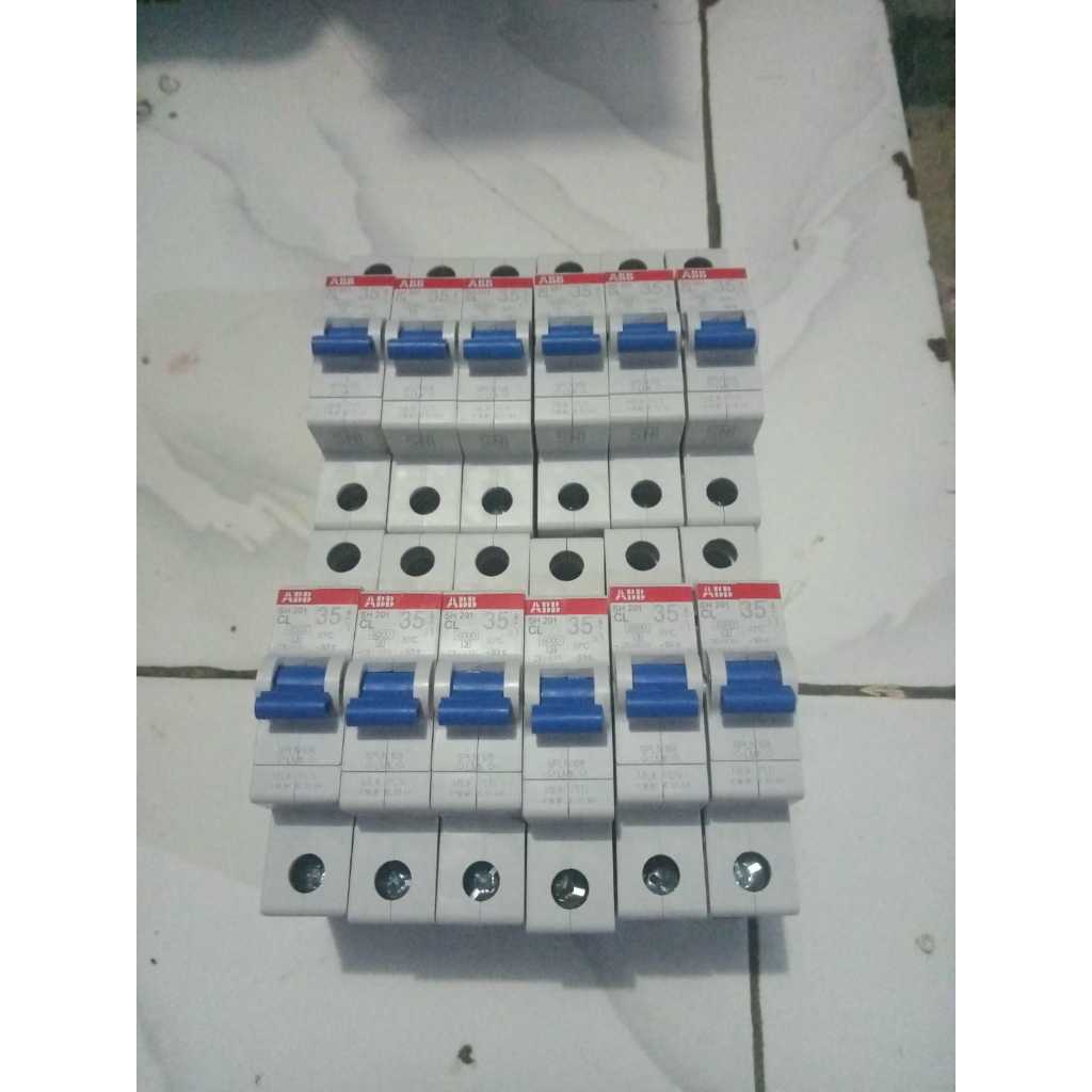 Jual ABB MCB PLN Original SNI 100%/ MCB PLN ABB 1Pole | MCB ABB 35A ...
