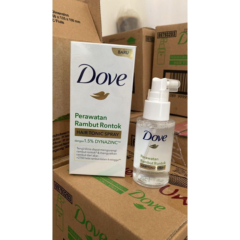 Jual Dove Hair Tonic Spray 75ML | Shopee Indonesia