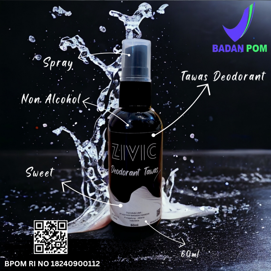 Jual ZIVIC DEODORAN TAWAS - MENJAGA KESEGARAN DAN KEHARUMAN SEPANJANG ...