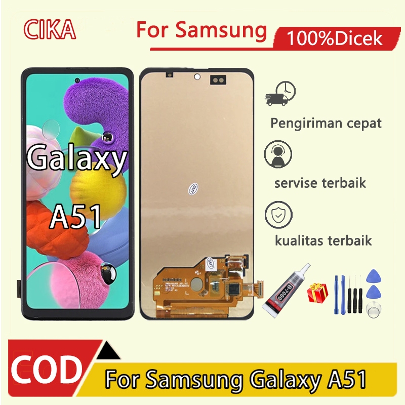 Jual LCD TOUCHSCREEN SAMSUNG A51 INCELL ORIGINAL FULLSET LAYAR | Shopee ...