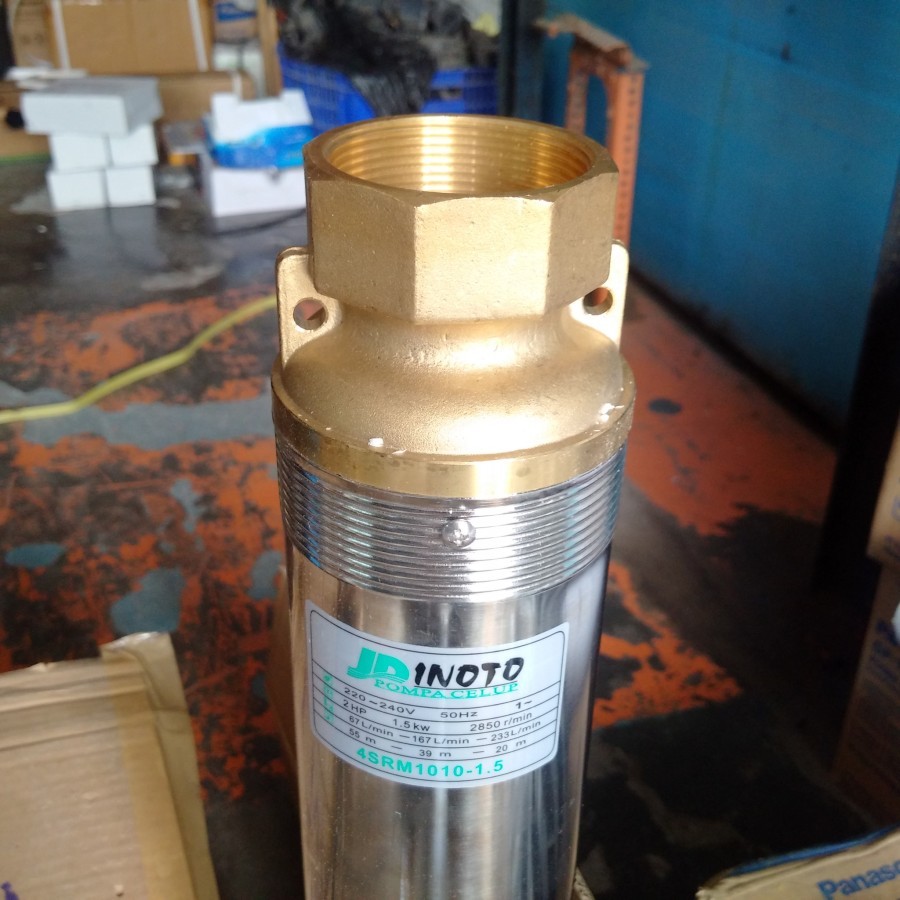 Jual Pompa Submersible INOTO Casing Sumur 4 inch - 2 HP output 2 ...