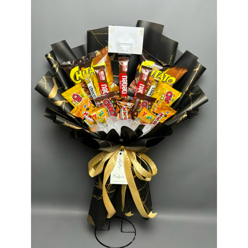 Jual Snack bouquet / Snack buket / Buket snack / Buket wisuda ...