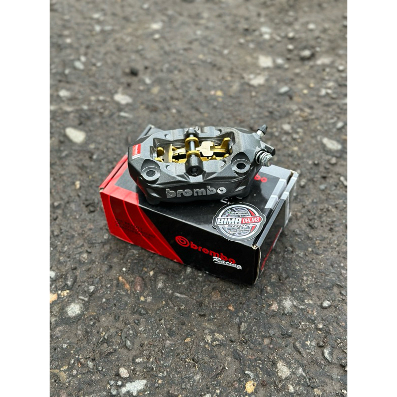 Jual Kaliper Caliper Depan Kanan Brembo M432 Import Monoblok Pitch 100 4P | Shopee Indonesia