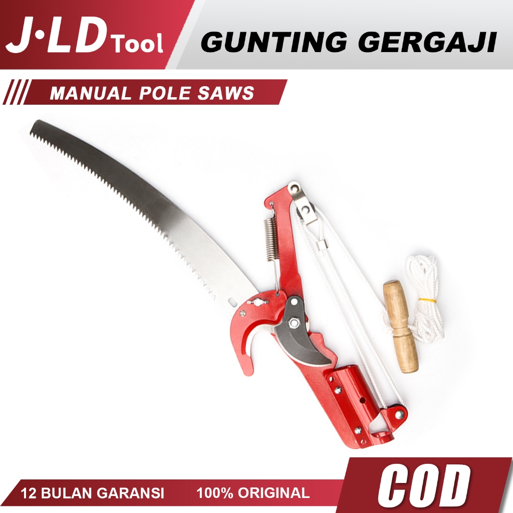 Jual JLD Gunting Dahan Tarik Pisau Tali Multifungsi Gergaji Kopi Cengkeh/ Tree Pruners ...