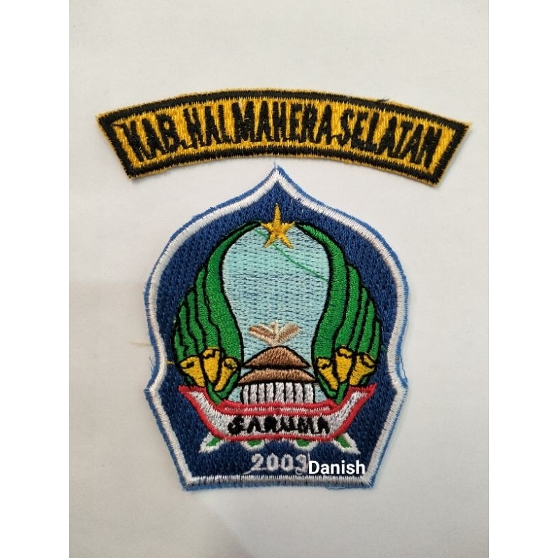 Jual BET BORDIR LOGO LAMBANG KABUPATEN HALMAHERA SELATAN | Shopee Indonesia