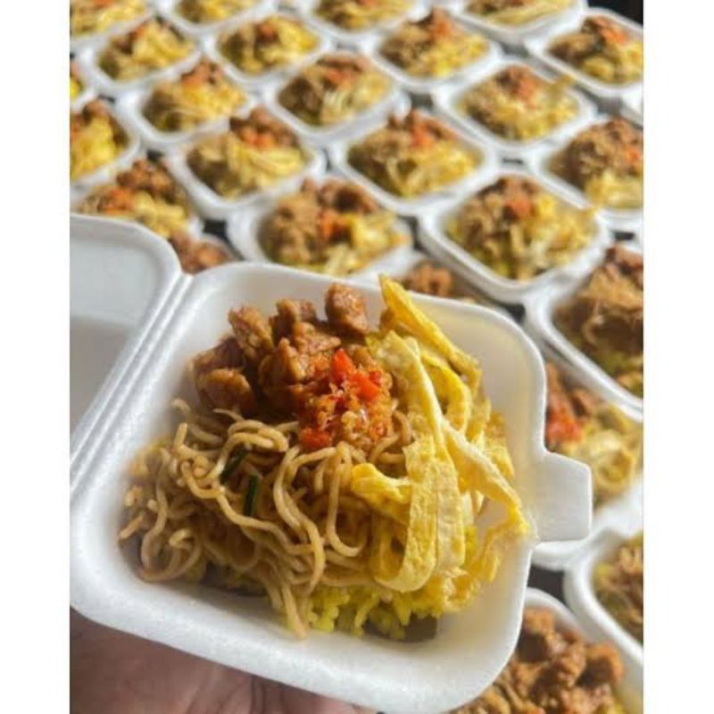 Jual NASI / MIE/ BURGER PAKET GOCENG TERMURAH HALAL / JUMAT BERKAH ...
