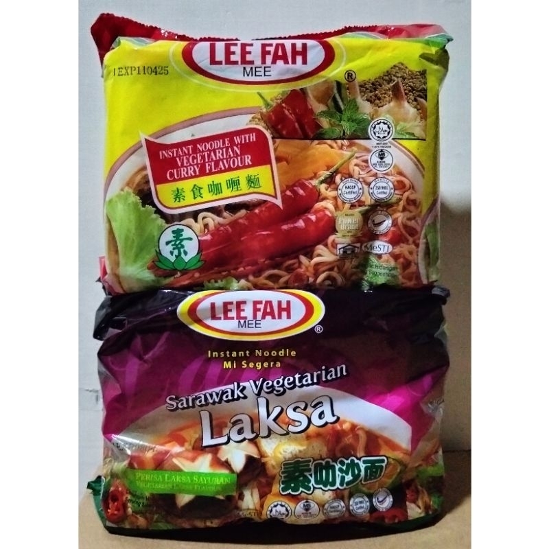 Jual LEE FAH MEE CURRY / LEE FAH MEE LAKSA / MIE VEGETARIAN / MI ...