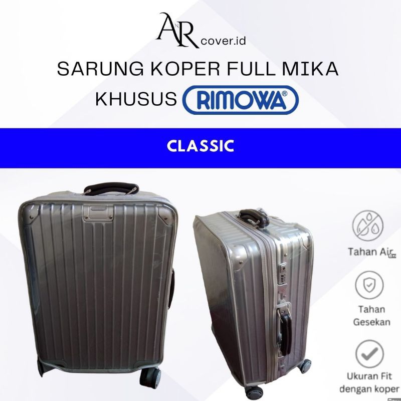 Jual Sarung cover koper full mika Khusus Semua type Rimowa | Shopee ...
