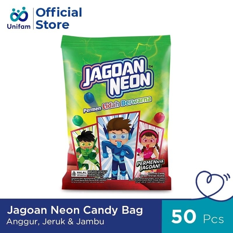 Jual Permen Jagoan Neon 50pcs | Shopee Indonesia