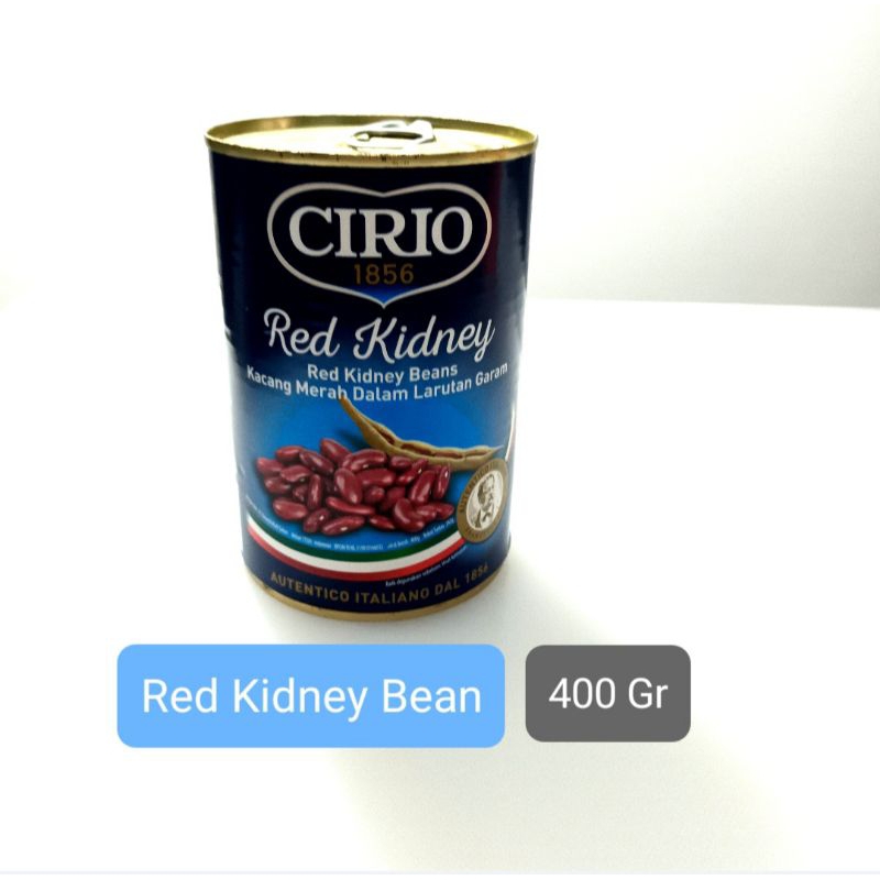 Jual Cirio Red Kidney Beans / Kacang Merah Dalam Larutan Garam 400 Gr ...