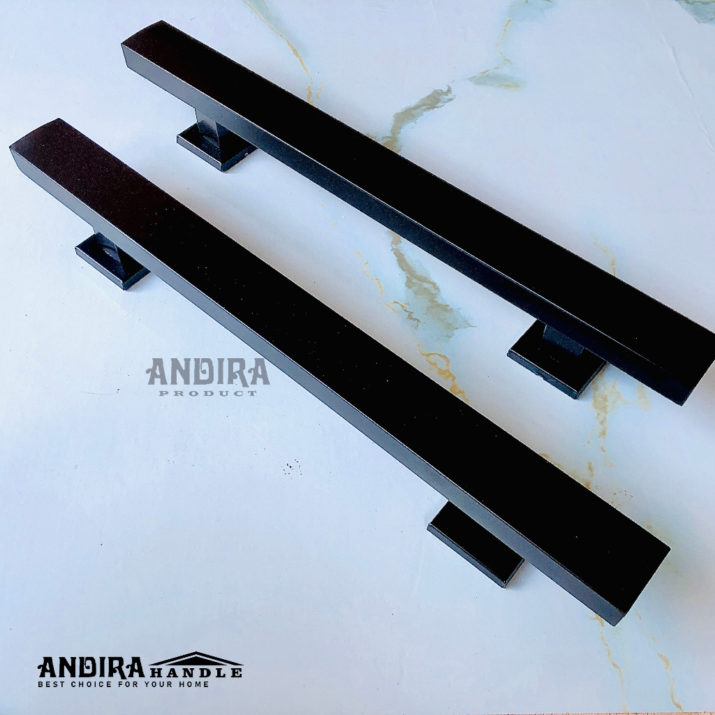 Jual Handle Pintu Tipe Black Edition Full Hitam Tarikan Gagang Pintu ...