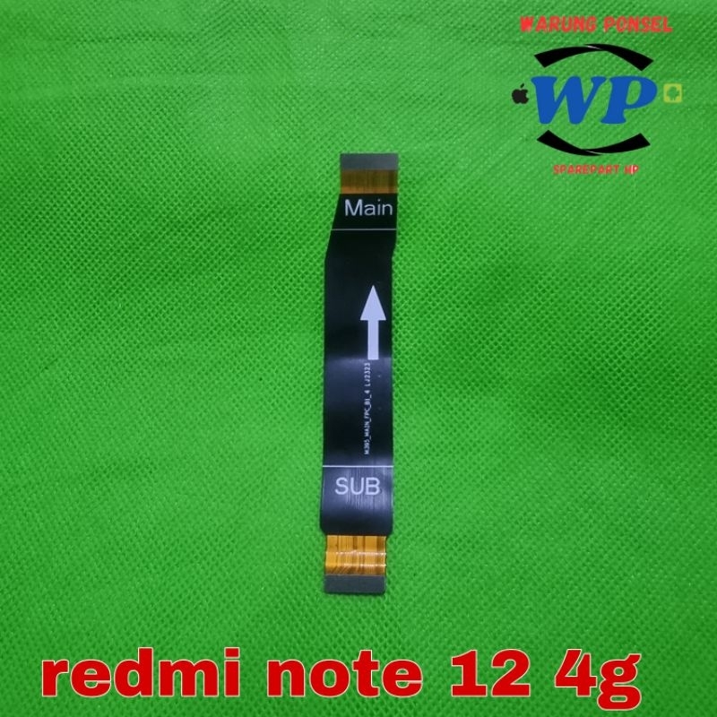 Jual FLEXIBEL MAIN BOARD REDMI NOTE 12 4G ORI COPOTAN NORMAL | Shopee ...