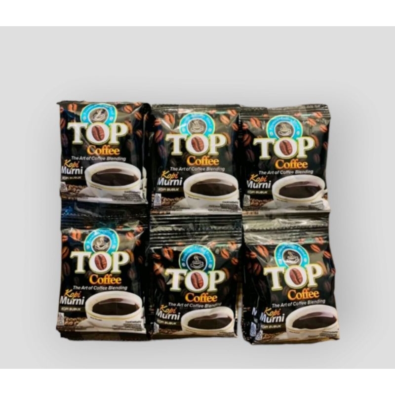 Jual Top Kopi Murni isi 10sachet kemasan 7gram | Shopee Indonesia