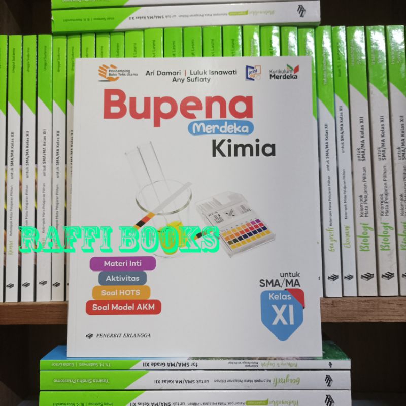 Jual Buku Bupena Kimia Kelas 2/XI 11 SMA Erlangga Kurikulum Merdeka | Shopee Indonesia