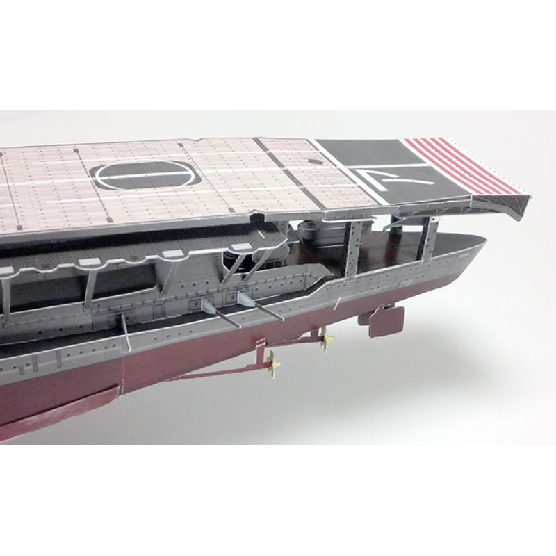 Jual Lembaran pola papercraft kapal induk Akagi skala 1:350 (PJ-G ...