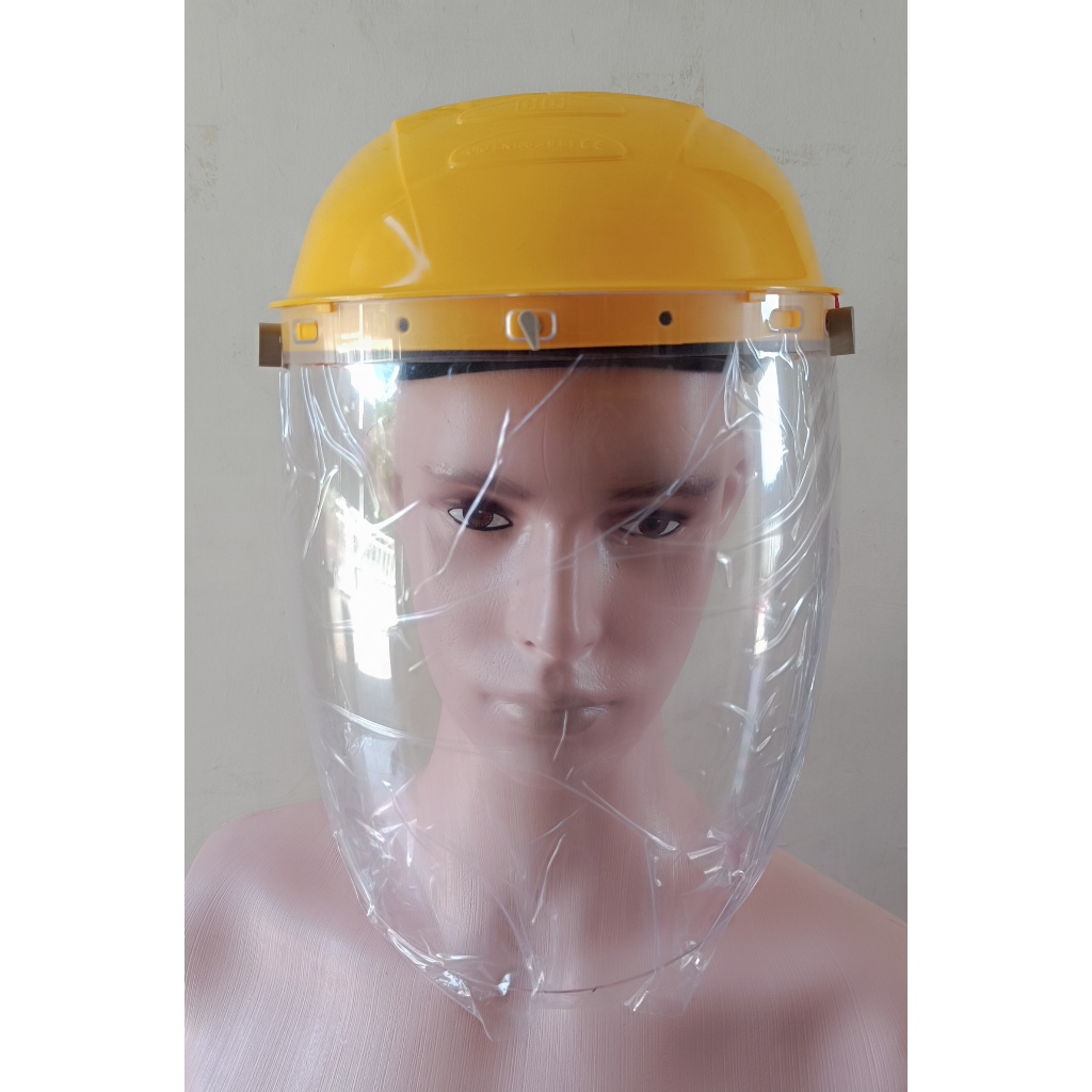 Jual Face Shield Safety CIG Titan Visor & Head Gear - Face Shield APD - Helm Safety Pelindung ...