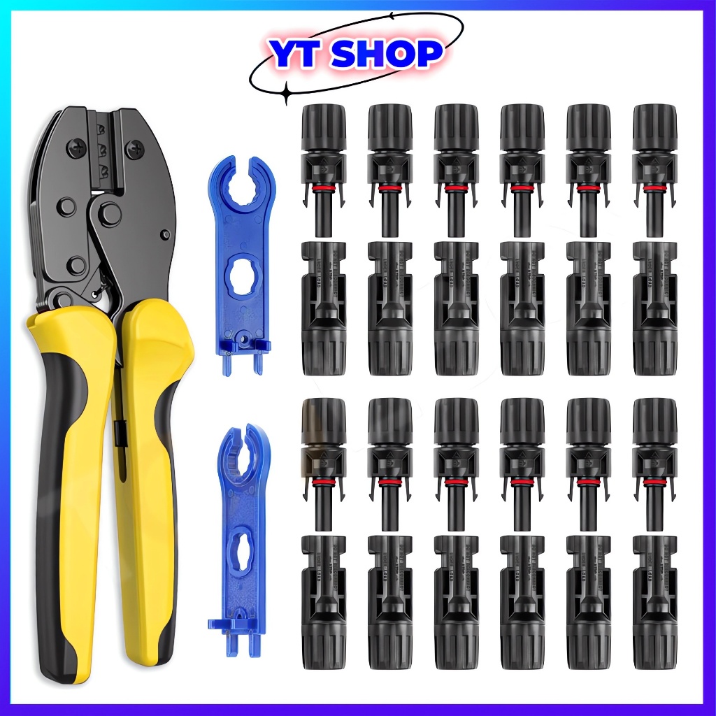 Jual YT SHOP MC4 connector set (solar cell panel connector) with MC4 ...