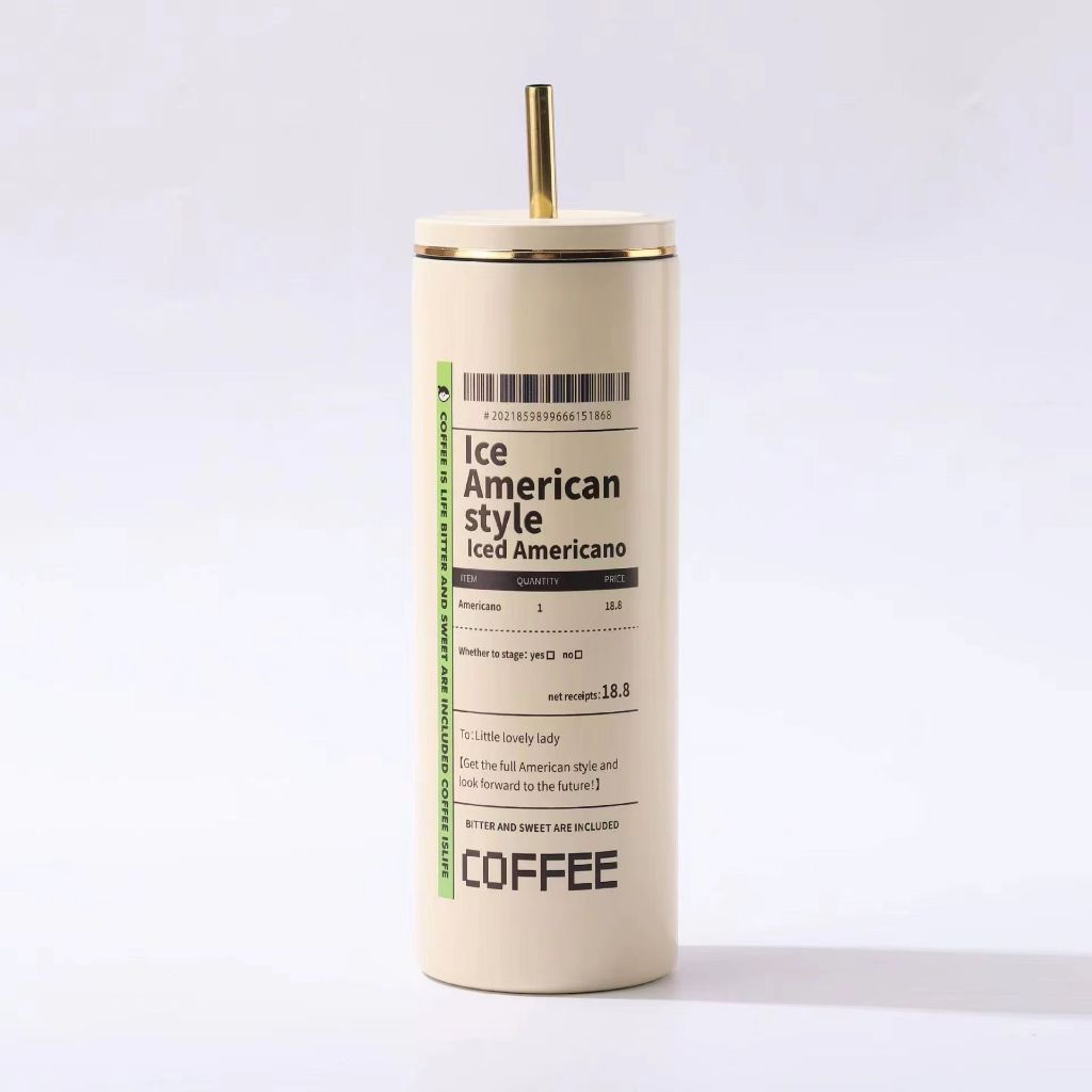 Jual Tumbler Americano Coffee Thermos Cup and Tea Aesthetic Botol Minum ...