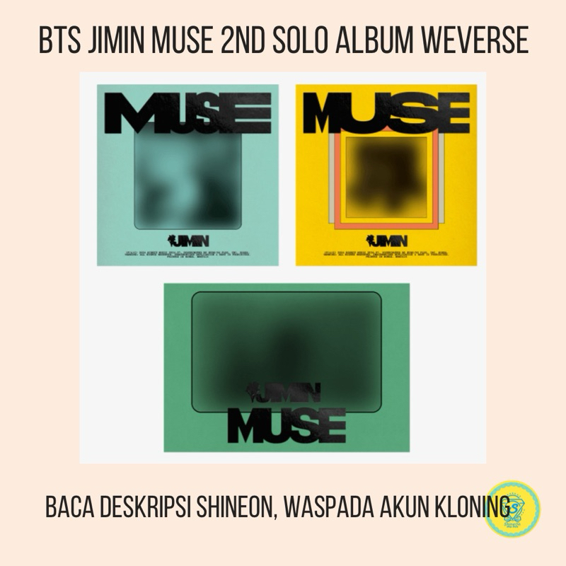 Jual BTS JIMIN MUSE 2nd SOLO ALBUM WEVERSE | Shopee Indonesia