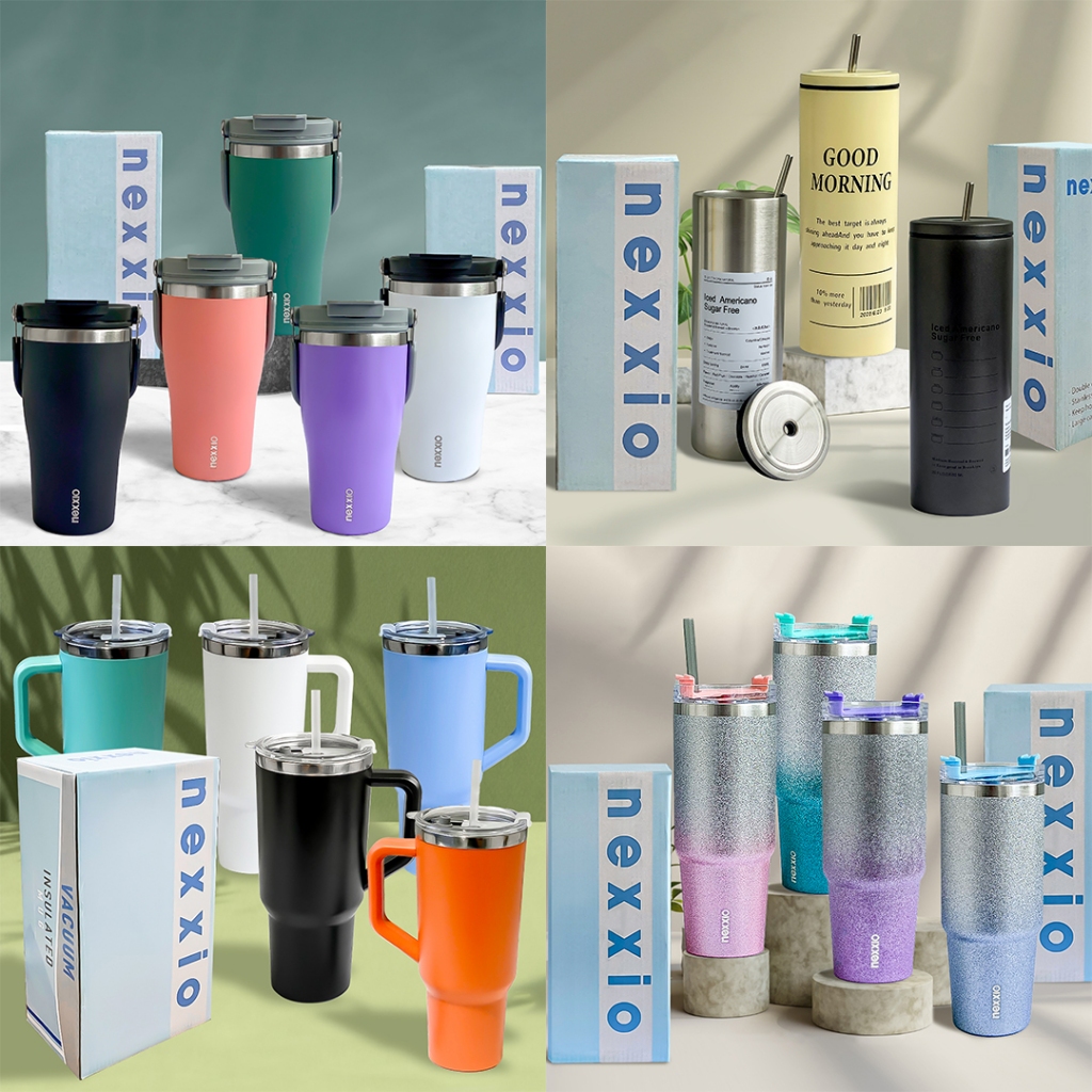 Jual Nexxio Tumbler Botol Cangkir Minum Stainless Tumbler / Thumbler ...